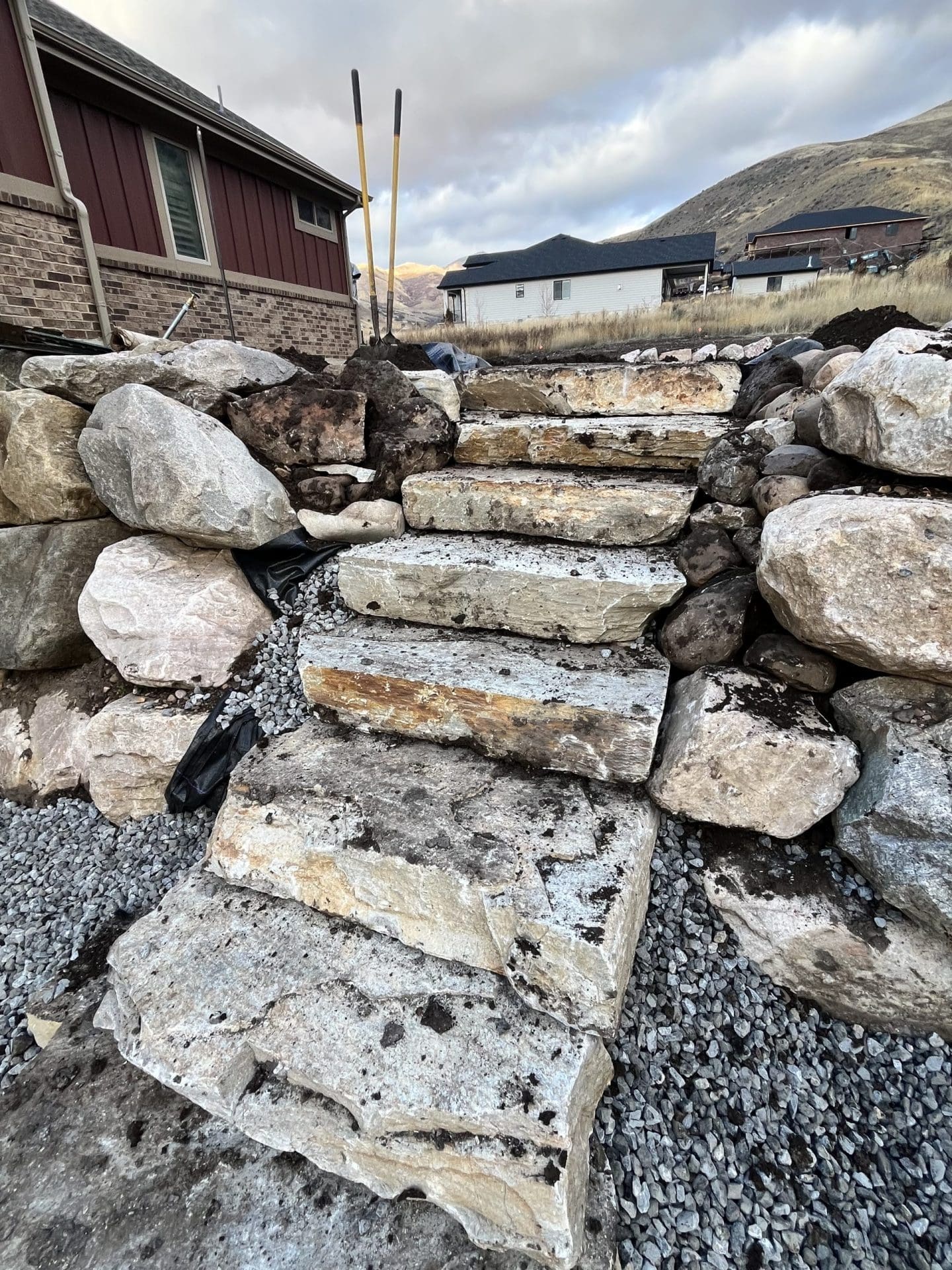 Outdoor Steps Morgan UT | Renegade Landscapes